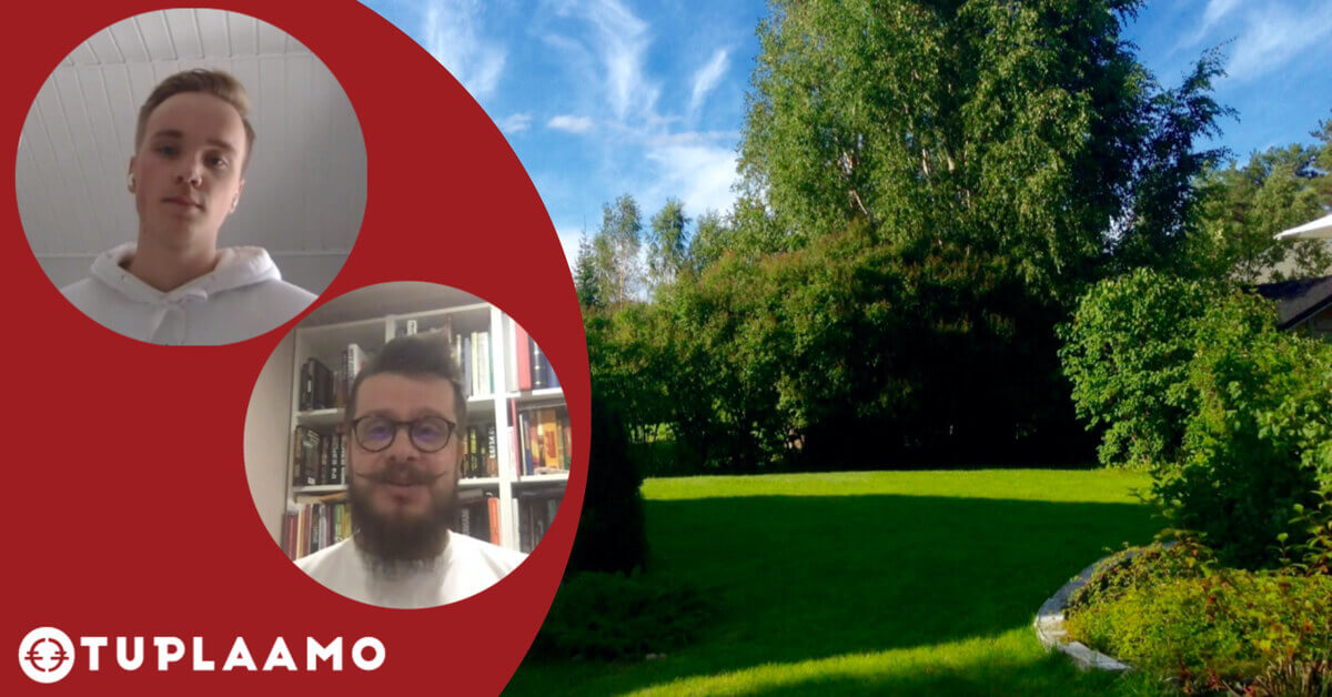 Yrittäjäksi 14-vuotiaana – vieraana Aake Kuoppala | Tuplaamo